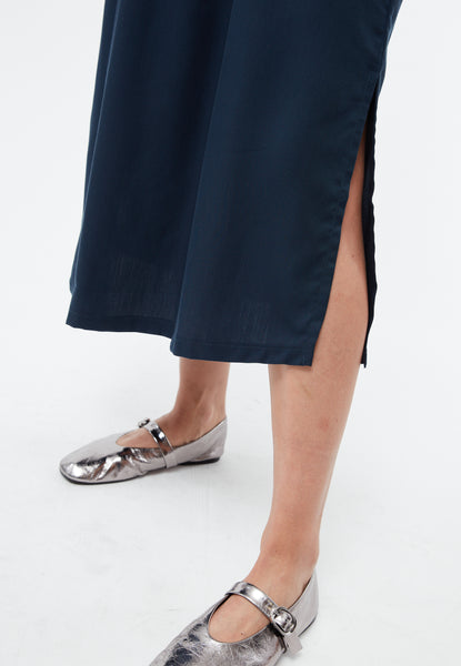 Kleid INDIRA aus TENCEL™ REFIBRA™ Lyocell - Midnight Blue (Refibra ...